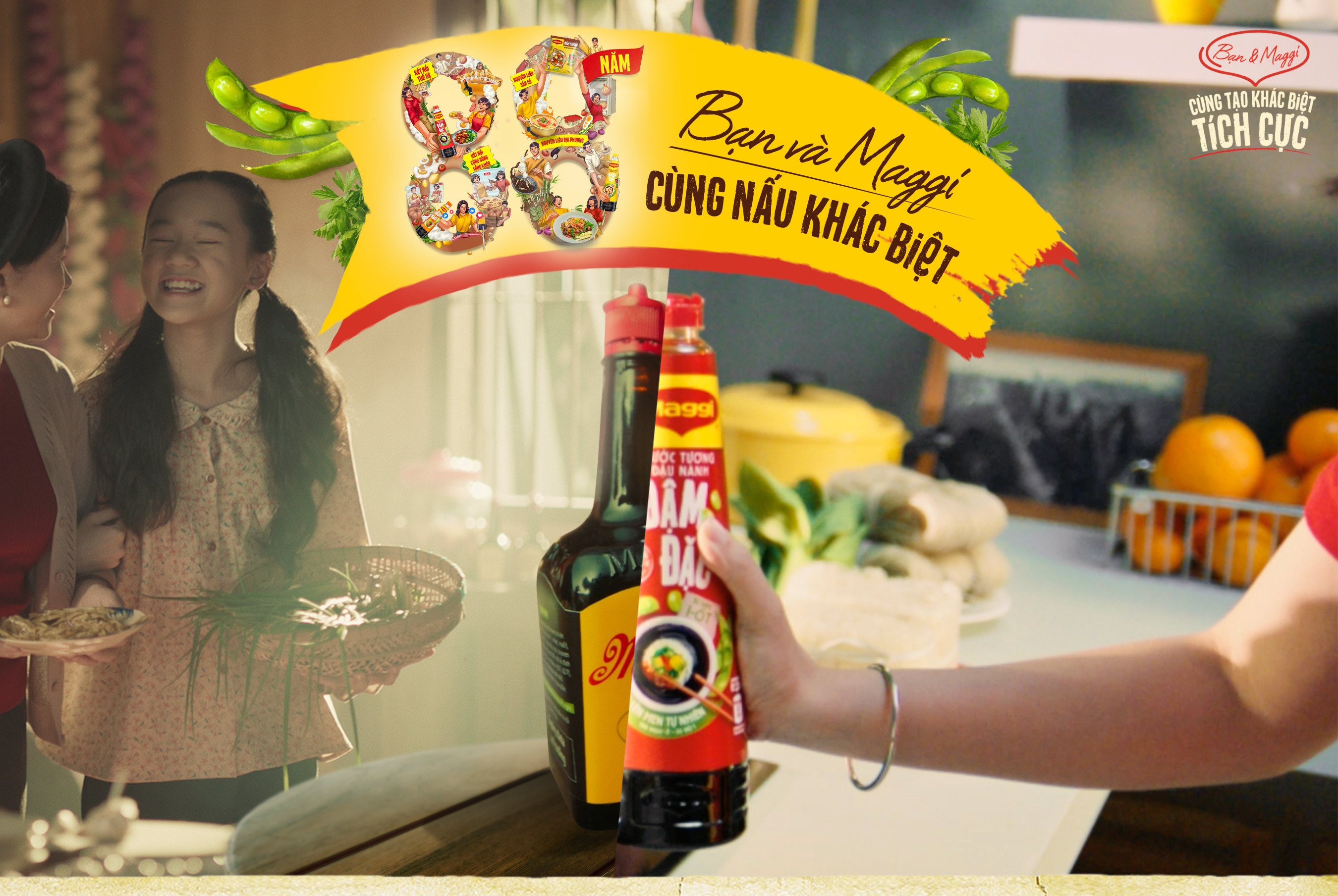 88 NĂM BẠN VÀ MAGGI CÙNG TẠO KHÁC BIỆT TÍCH CỰC | Gia Đình Nestlé